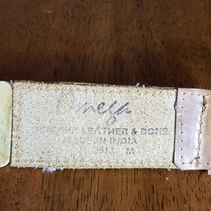 Omega | Accessories | Vintage Omega Belt | Poshmark